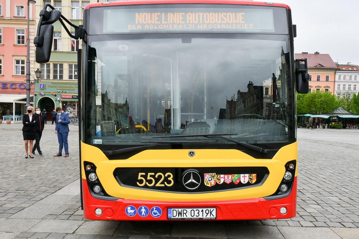 Nowe linie autobusowe dla aglomeracji wrocławskiej