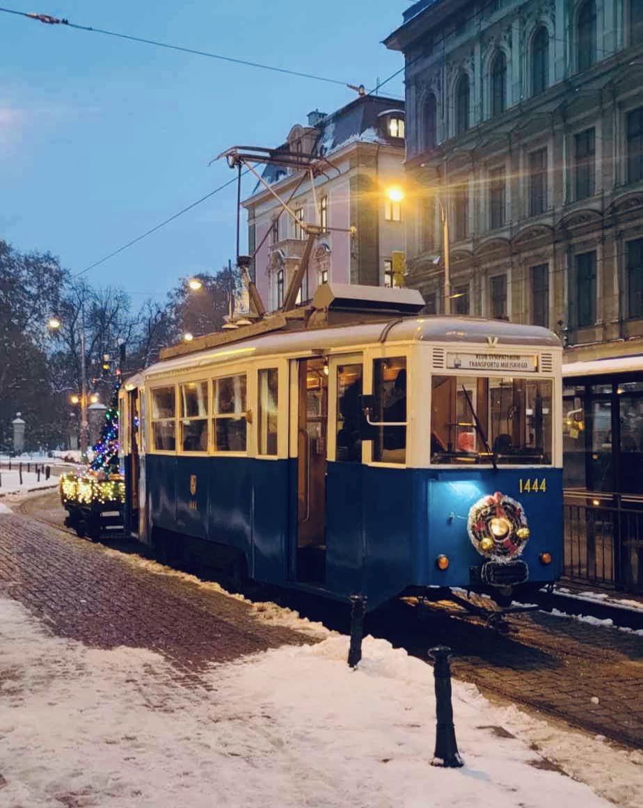 Świąteczny tramwaj z choinkami. Kiedy znów pojedzie?