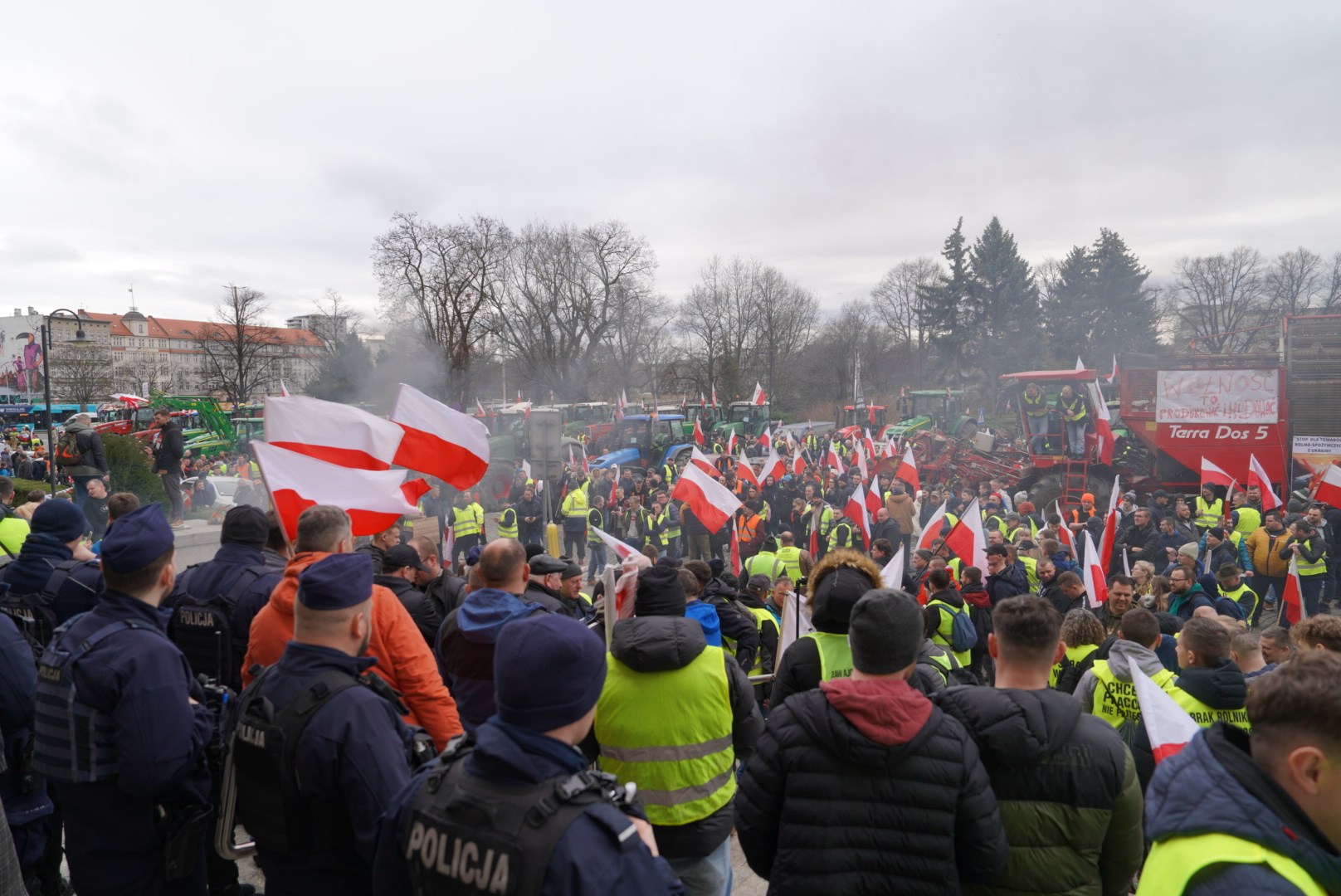 Strajk rolników: blokady dróg i utrudnienia we Wrocławiu 15 lutego ...