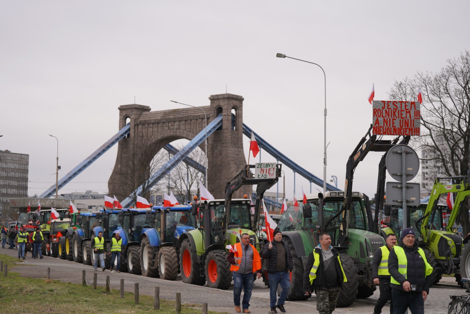 Strajk rolników: blokady dróg i utrudnienia we Wrocławiu 15 lutego ...