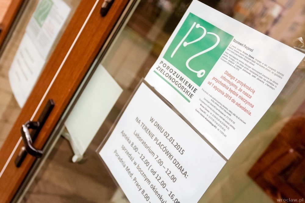 Przychodnie Wrocław czynne po 1 stycznia 2015 [LISTA PRZYCHODNI, ADRESY]