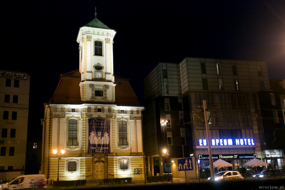 Wrocław nocą – Dzielnica Wzajemnego Szacunku