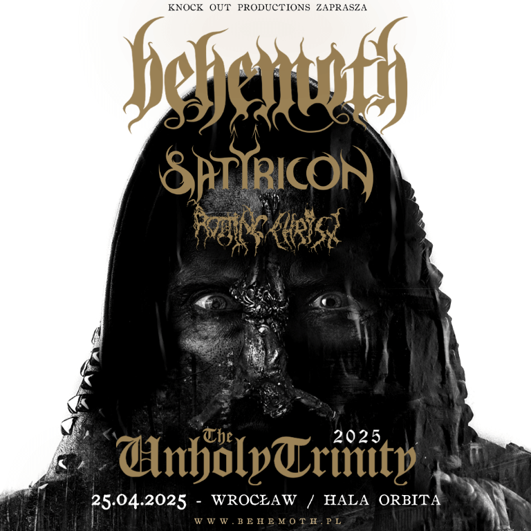 The Unholy Trinity Tour 2025: Behemoth, Satyricon i Rotting Christ