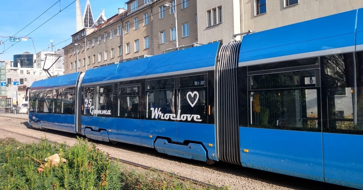 Do Wrocławia przyjechał kolejny nowy tramwaj Moderus Gamma 2. To już 25 ...
