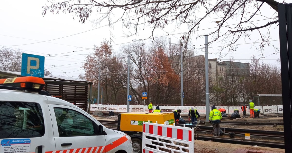 Kończy się remont torowiska na pętli w Leśnicy. 5 grudnia tramwaje wró... Zdjęcie 2/11