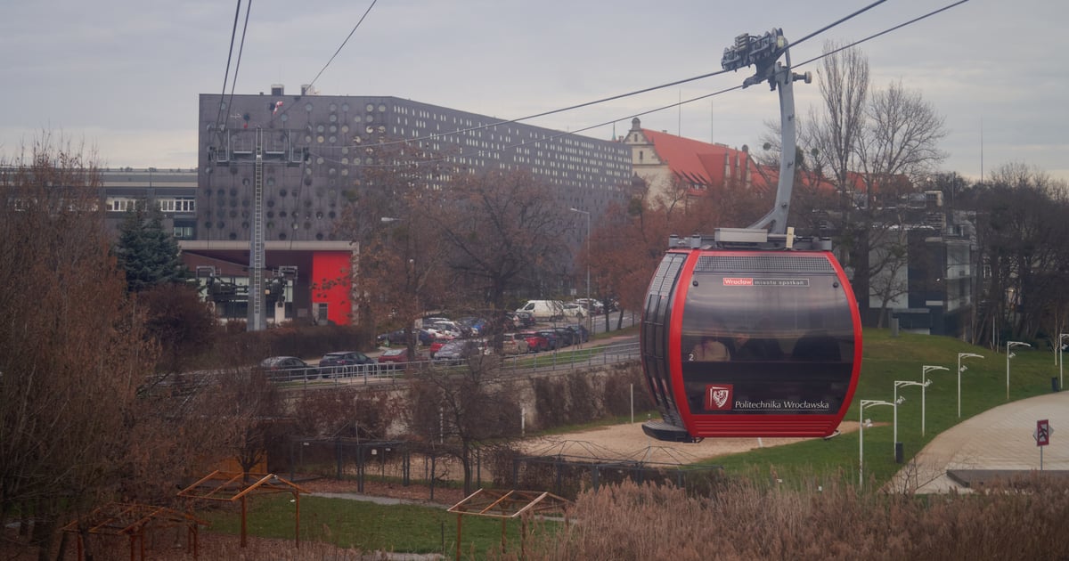Polinka to jedna z największych atrakcji Wrocławia. Zobacz, jak wygląda miasto z jej pokładu ...