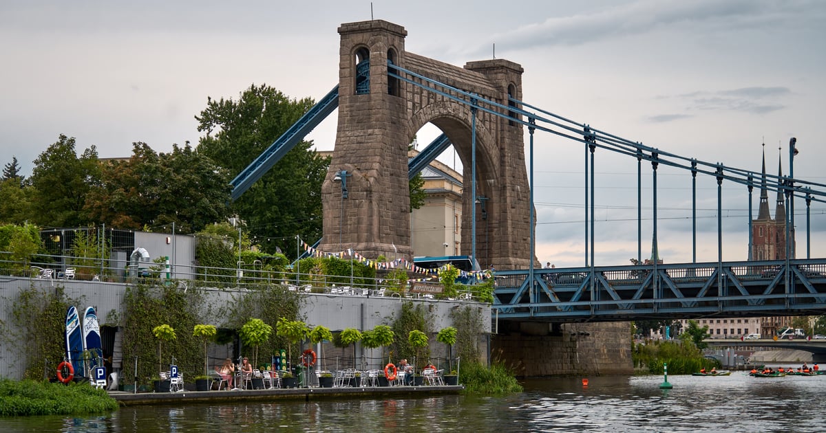 Ale widoki! Oto wyjątkowe zdjęcia Wrocławia zrobione z pokładu statku ...