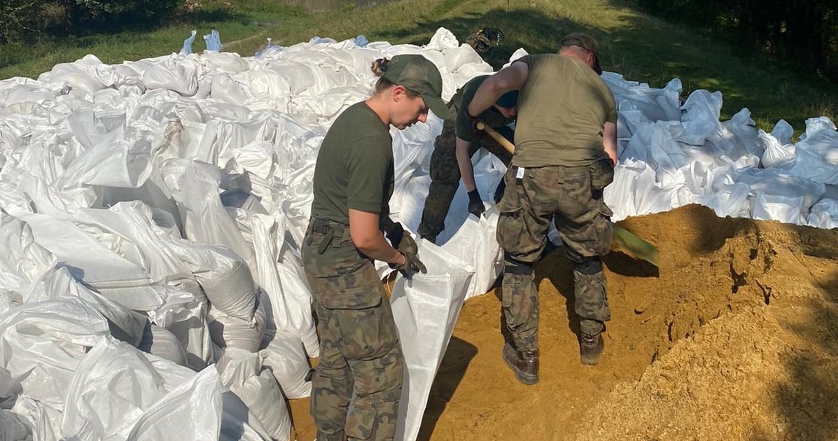Aktualny stan rzek poza Wrocławiem na 21 września. Odra, Bóbr, Kwisa ...