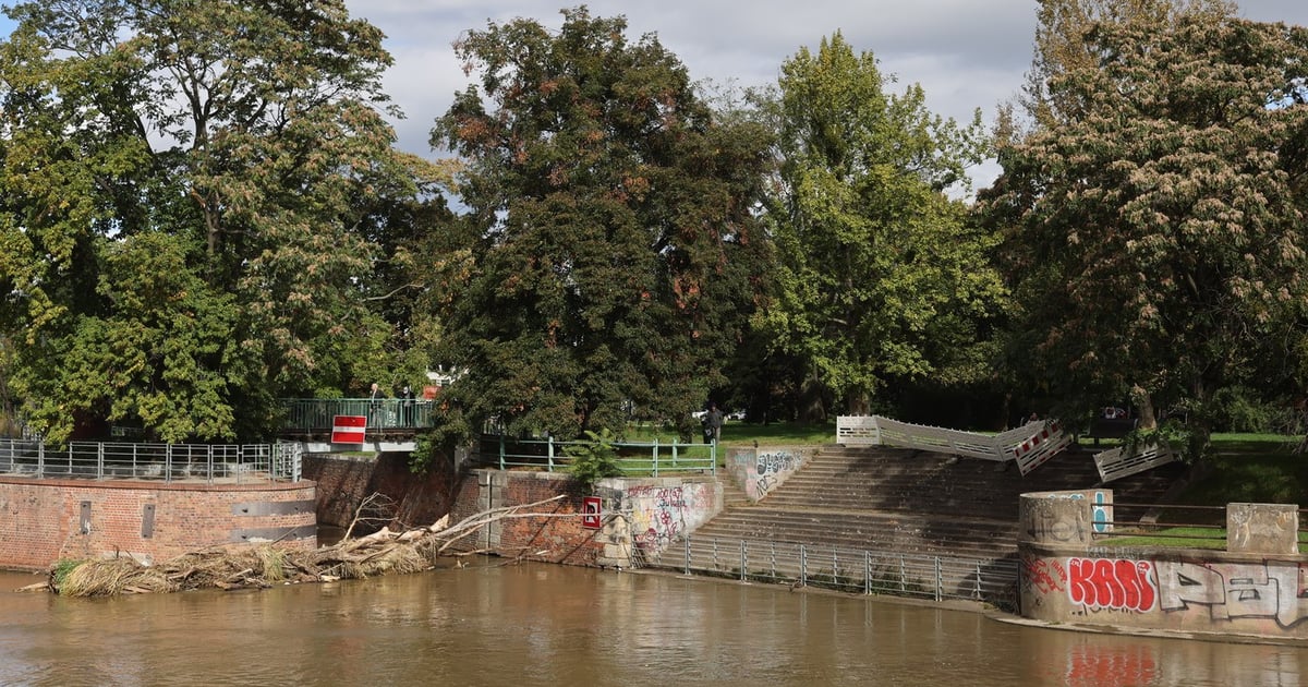 Woda w Odrze opada. Jakie są aktualne stany rzek we Wrocławiu? (29 wrz ...