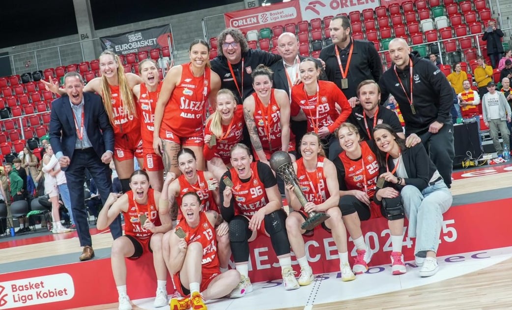 Ślęza Wrocław brązowym medalistą Orlen Basket Ligi Kobiet 2025