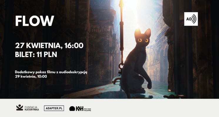 Adapter – Kino Bez Barier | „Flow’’ z audiodeskrypcją