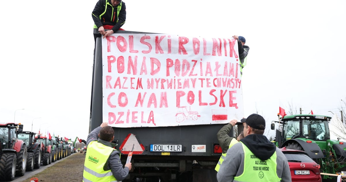 Strajk rolników: blokady dróg i utrudnienia we Wrocławiu i na Dolnym Ś ...