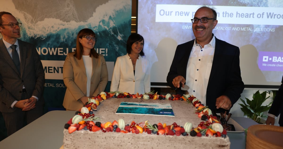 BASF otworzył biuro we Wrocławiu. Światowy lider będzie obsługiwał cał ...