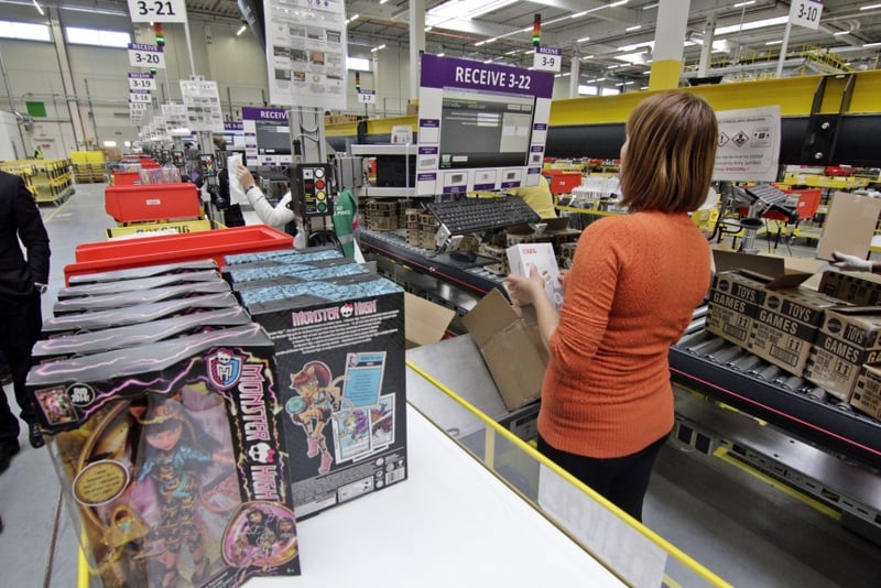 Amazon Bielany Wrocławskie praca na święta 2016