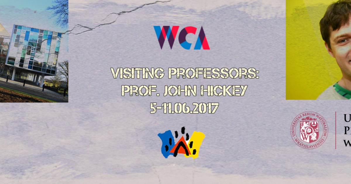 Visiting Professors - prof. John Hickey - ekspert z dziedziny ...