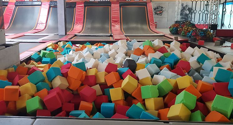 Park Trampolin Jump 4U Wrocław TGG Szczepin