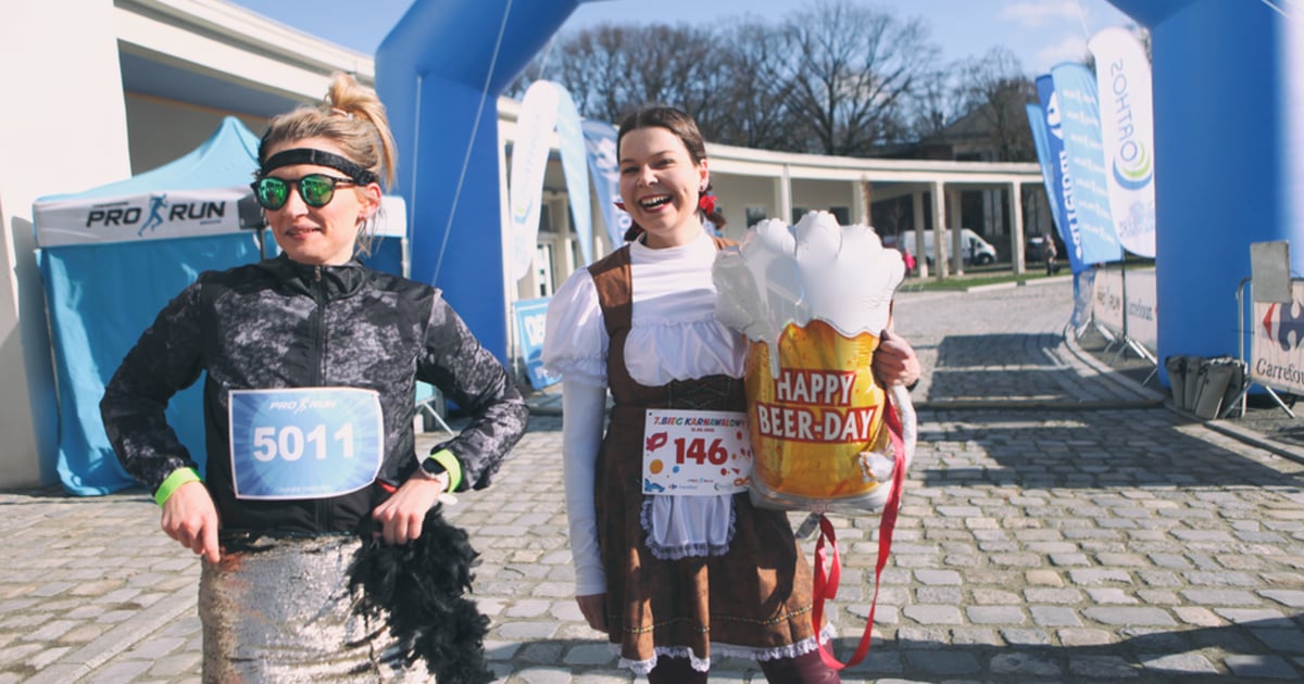 Karnawałowy Bieg Tyłem 2024 dla WOŚP na Olimpijskim. Tygryski dla Orki ...