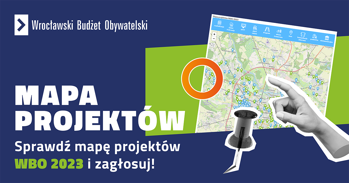 Mapa projektów - WBO 2023