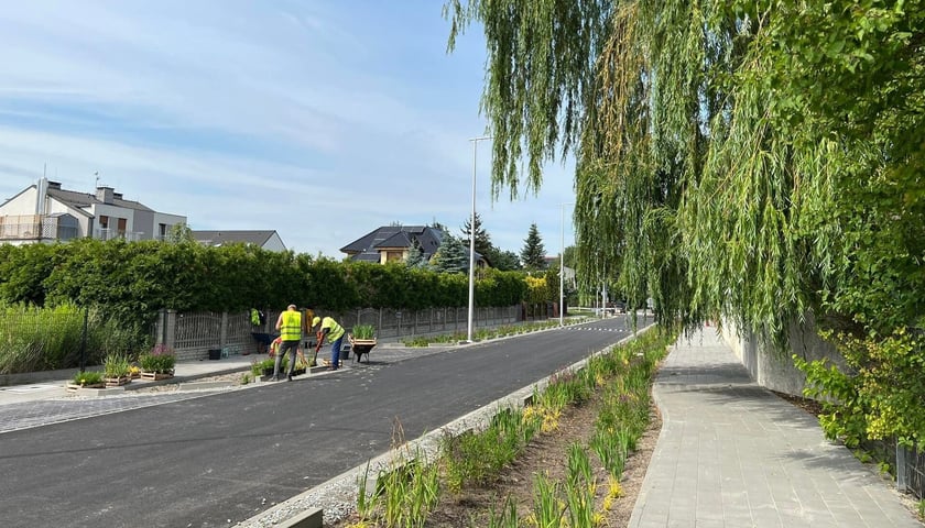 Budowa nawierzchni docelowej wraz z odwodnieniem i oświetleniem w ul. Marii Wittek. Inwestycje ...