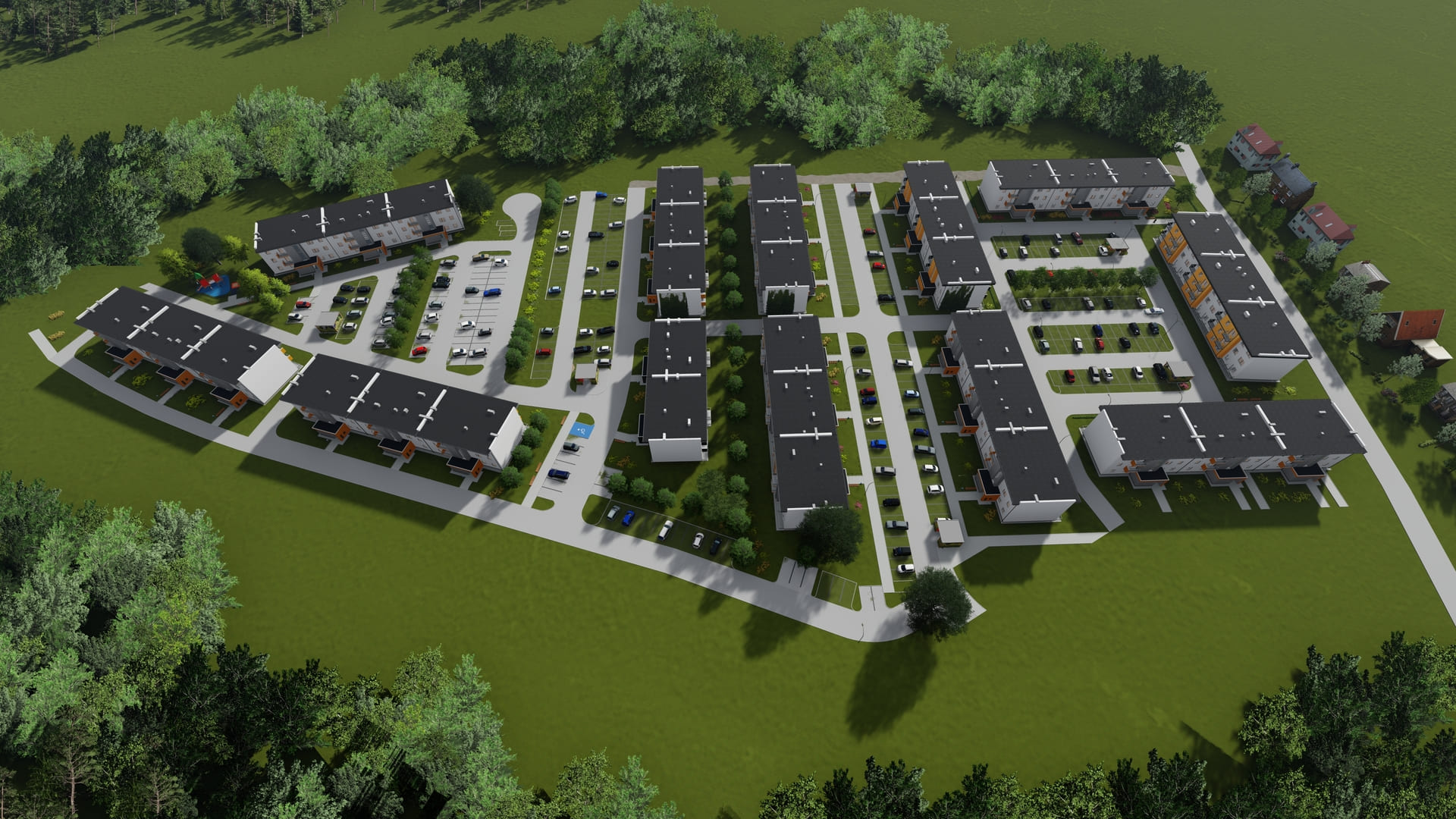 Powstaje osiedle Leśnica IX. To jedna z największych inwestycji TBS ...