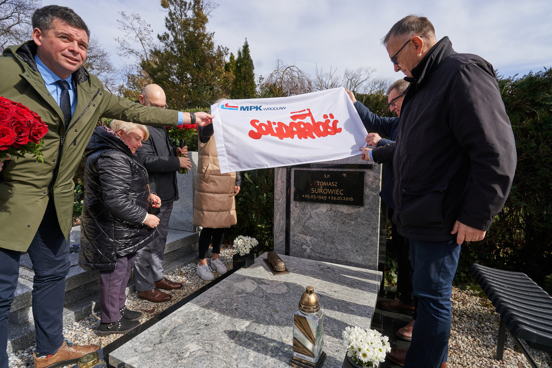 Wyjątkowe upamiętnienie Tomasza Surowca ... Galeria zdjęć 3/8