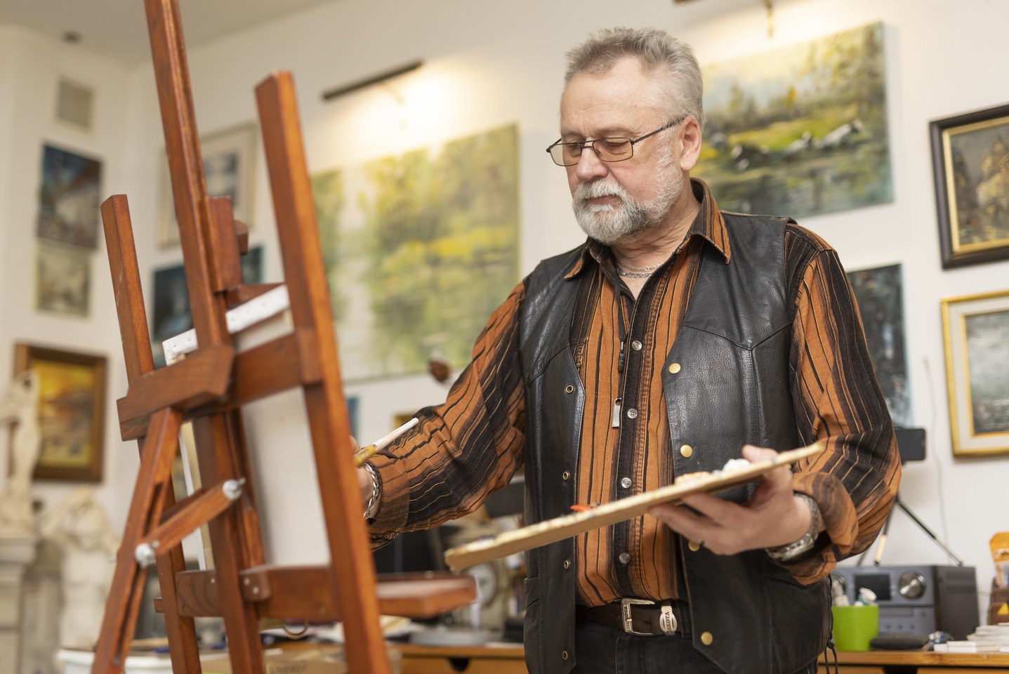 Przewłocki Stanisław artysta malarz. Mistrz akwareli i miniatur