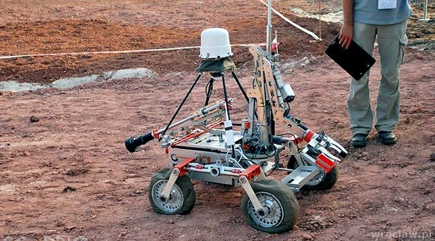 Martian rover from Wroclaw won European contest | www.wroclaw.pl
