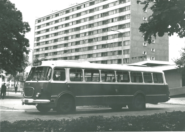 Historic ‘cucumber’ bus under repair. Legendary vehicle of the ...
