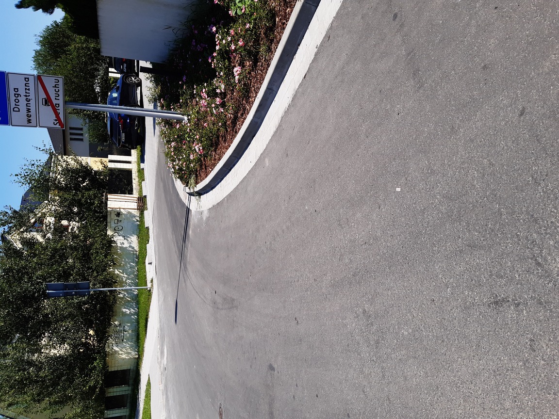 Budowa nawierzchni docelowej wraz z odwodnieniem i oświetleniem w ul. Steinhausa