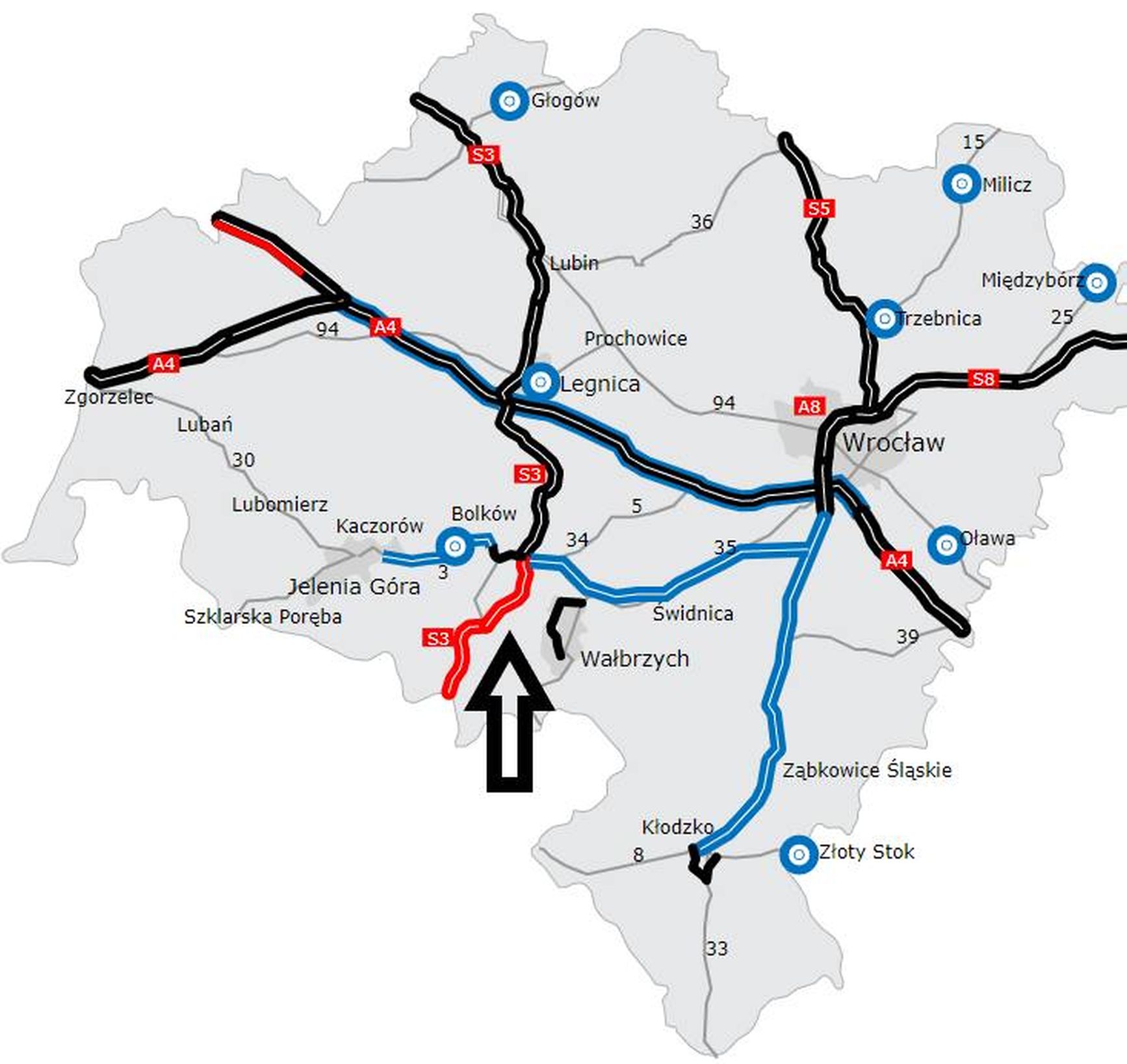 Najdłuższy tunel i budowa drogi ekspresowej S3 na Dolnym Śląsku. Jak p ...