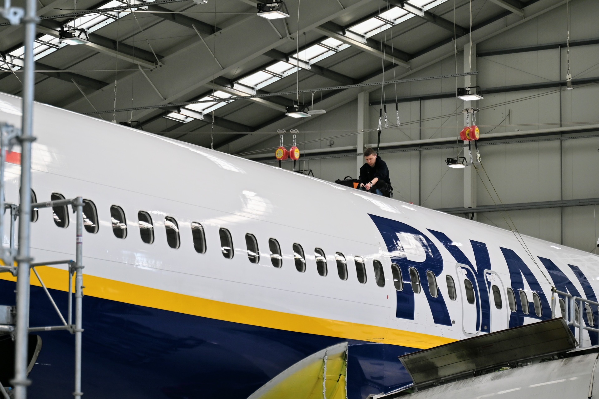 Baza Ryanaira. Co się dzieje z samolotem, zanim zabierze Cię on na wak ...