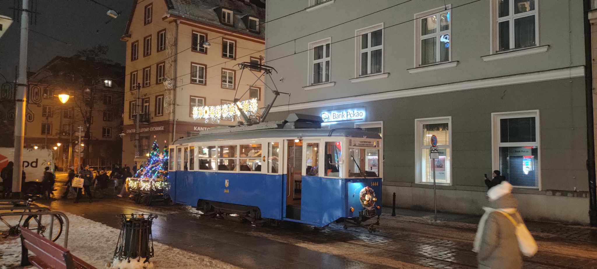 Świąteczny tramwaj z choinkami. Kiedy znów pojedzie?