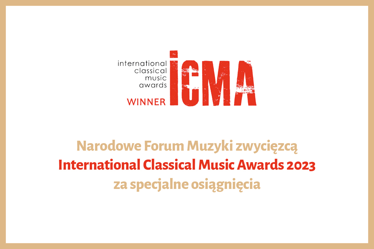 Gala International Classical Music Awards 2023 we Wrocławiu. Już 21 ...