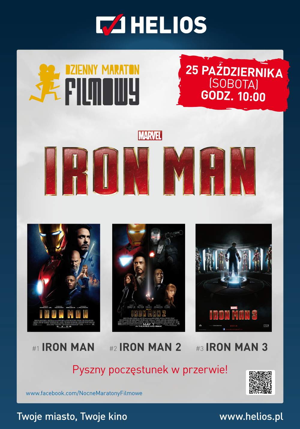 „Iron Man” – maraton w kinie Helios Magnolia