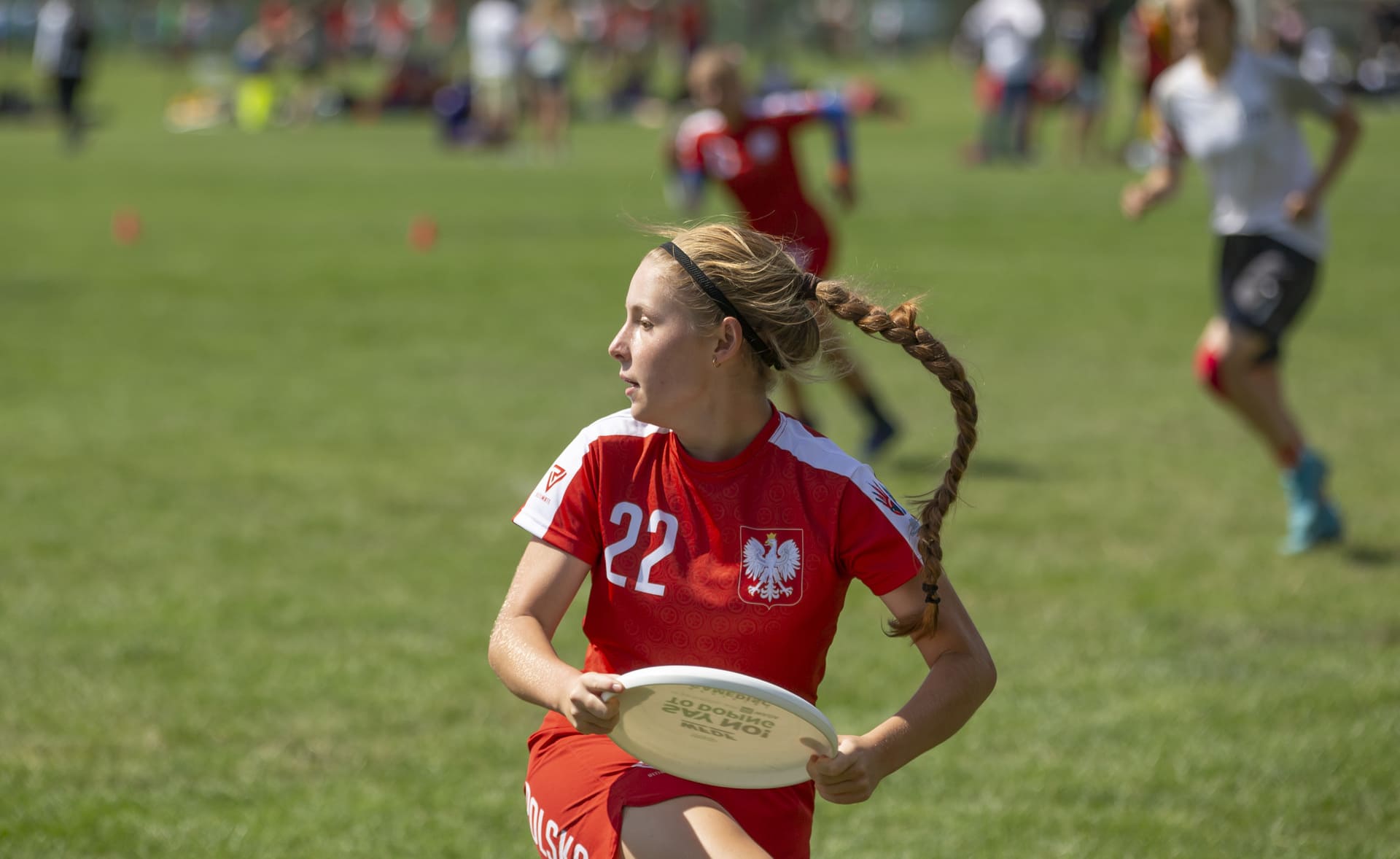 We Wrocławiu trwają międzynarodowe zawody w Ultimate frisbee. Rywaliza ...