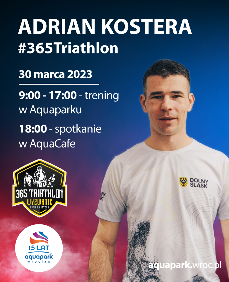 Rozmowa z triatlonistą Adrianem Kosterą, który chce pobić rekord w ...